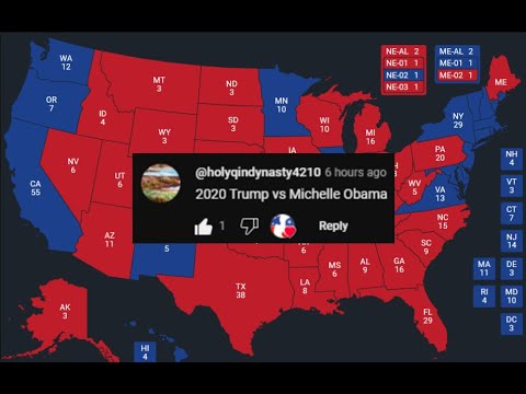 Michelle Obama vs. Donald Trump | 2020 Alternate US Election - YouTube