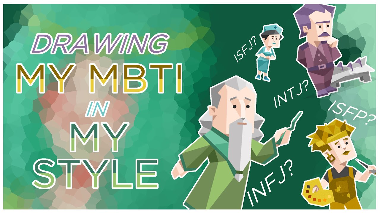 DRAWING MY MBTI IN MY STYLE | ART CHALLENGE - YouTube