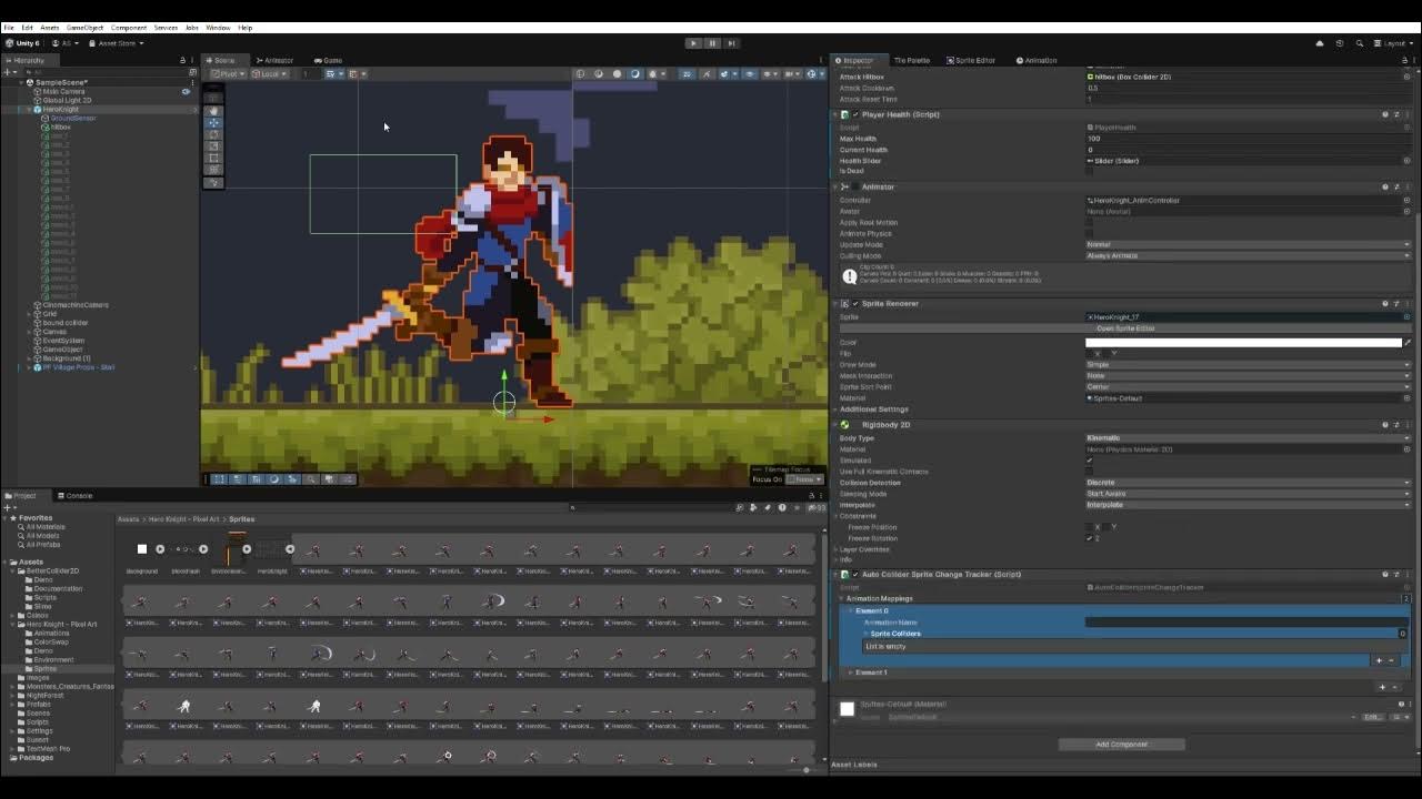 BetterCollider2D - Automatic Collider Generator - YouTube