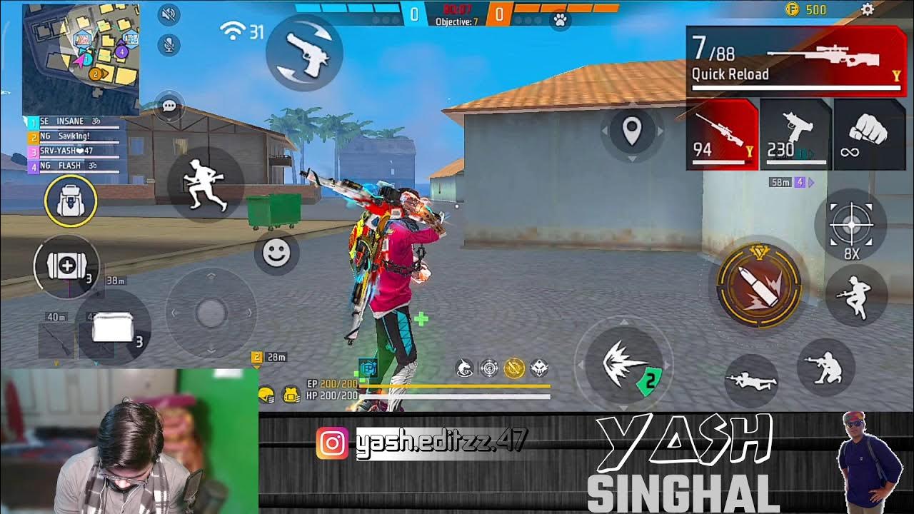 Free Fire Live | Yash Singhal - YouTube
