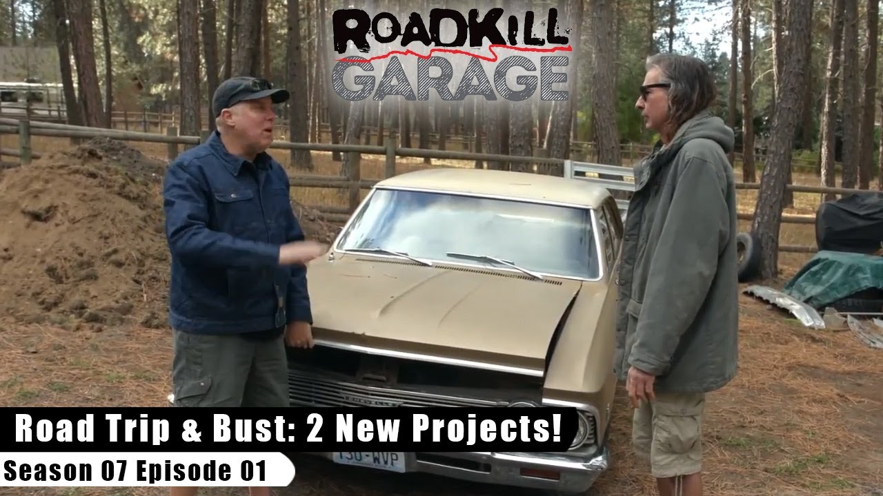 Road Trip & Bust: 2 New Projects! - Roadkill Garage S07E01 - Reality ...