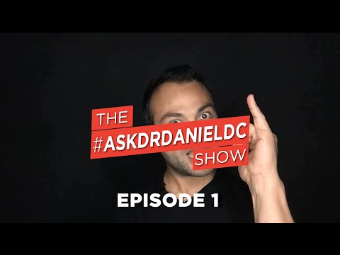 #AskDrDanielDC Episode 1: Sleeping Positions, Losing Weight, & Drinking Alcohol