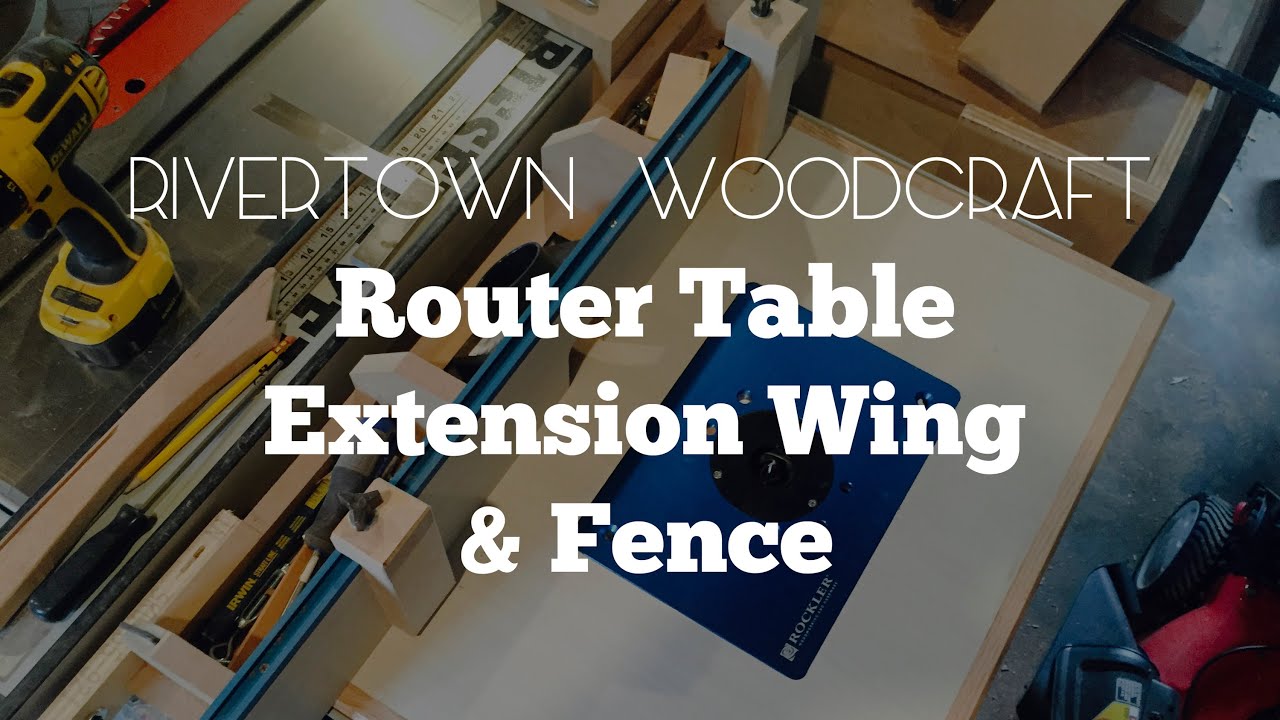 Router Table Extension Wing - YouTube