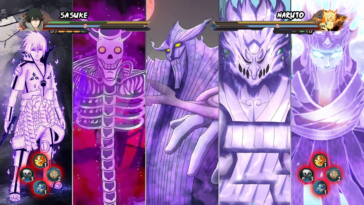 SASUKE UCHIHA "ALL SUSANO'O" OVERPOWER! | Naruto Storm 4 MOD - YouTube