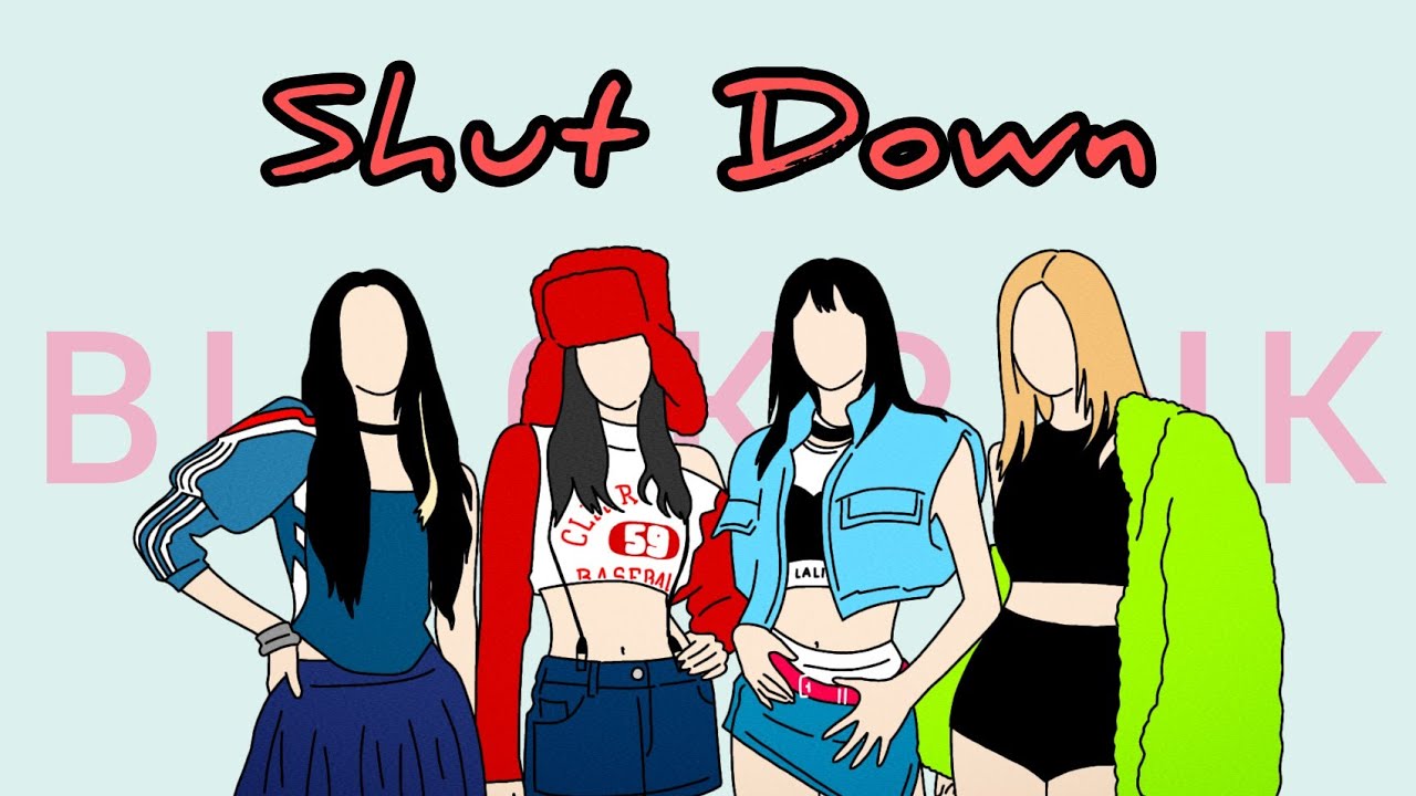 BLACKPINK - ‘Shut Down’ Animation - YouTube