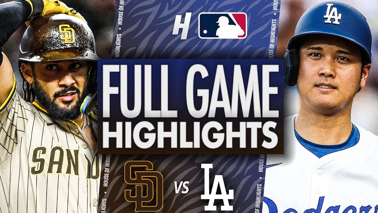 San Diego Padres vs Los Angeles Dodgers - FULL GAME HIGHLIGHTS | June ...