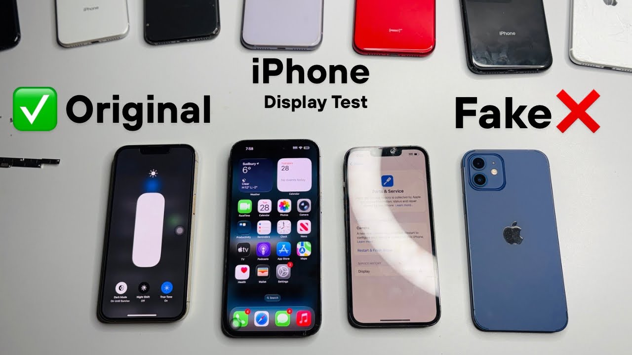 Fake vs Original iPhone Screen – How to Check Before Buying! (Must ...