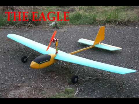 THE EAGLE (my first home made RC plane) - YouTube