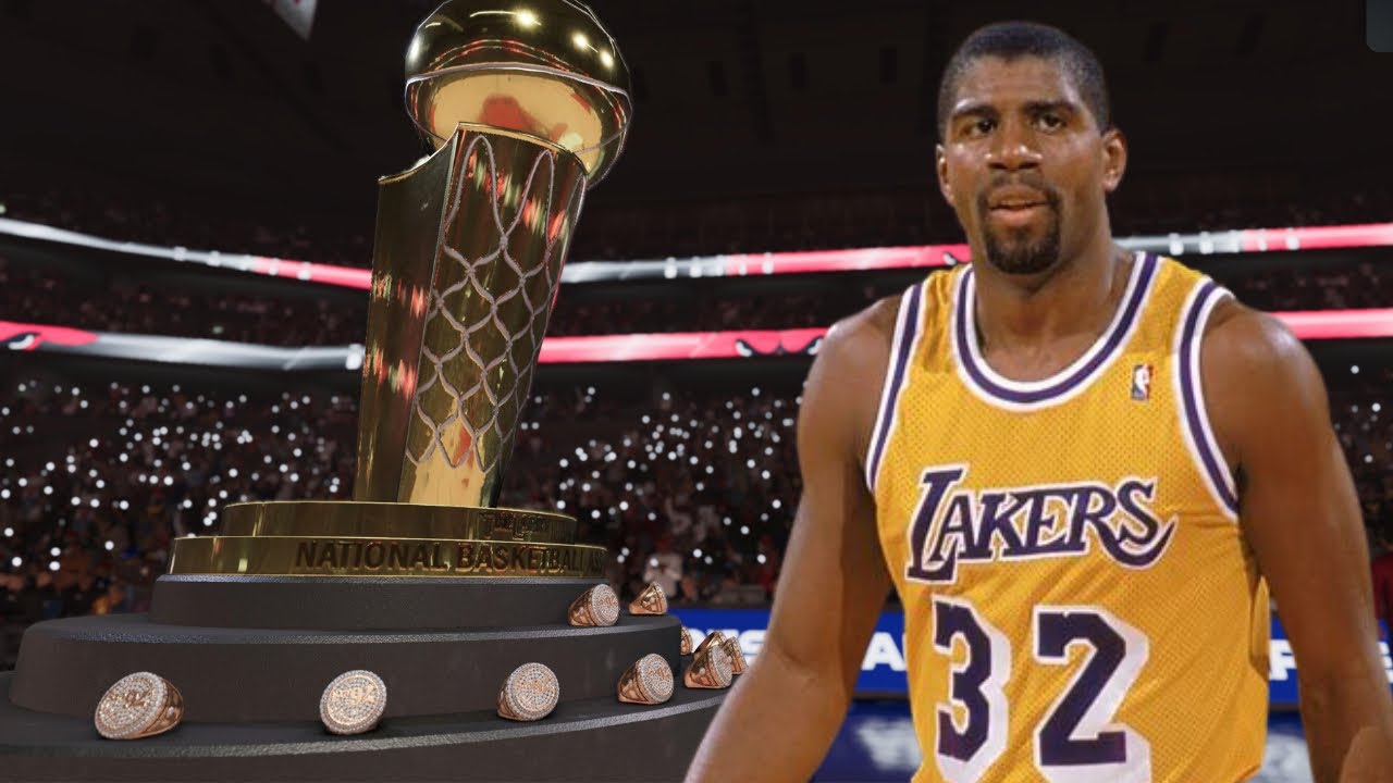 Can a starting lineup of prime Magic Johnson’s go 82-0 - YouTube