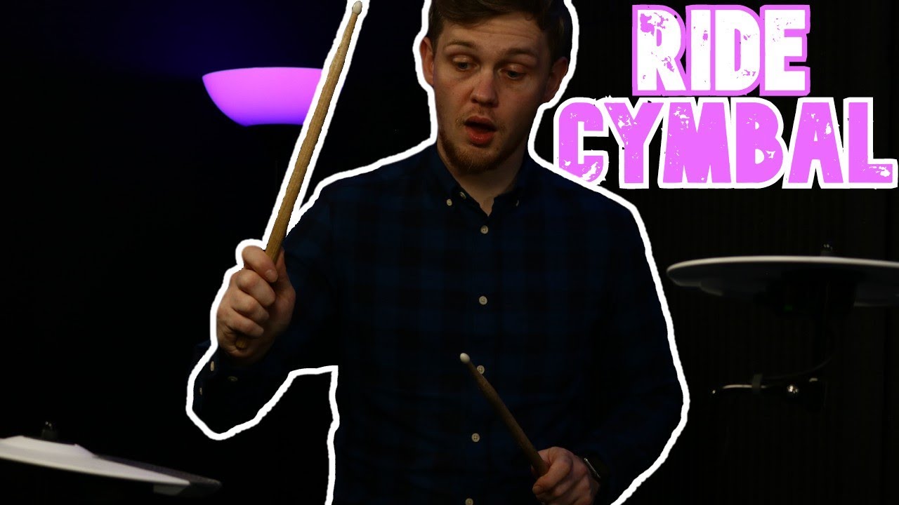 when to use the ride cymbal on the drums - YouTube