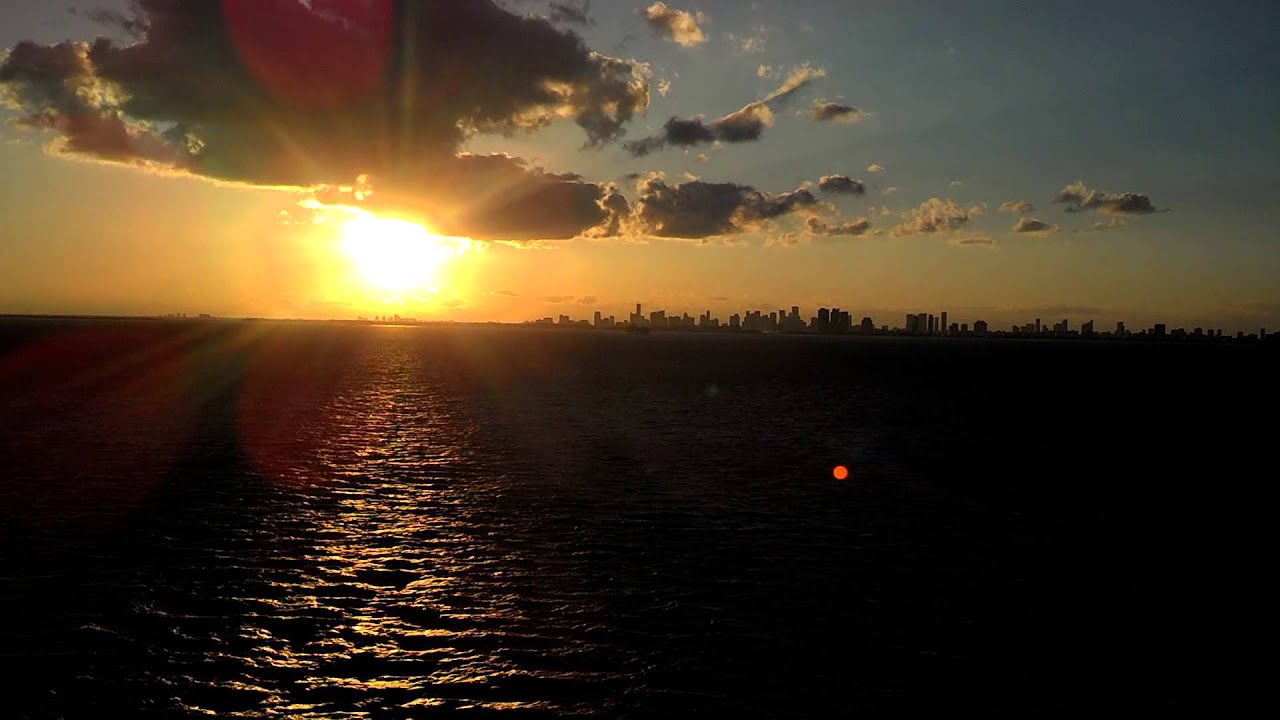 Carnival cruise..goodbye Miami - YouTube