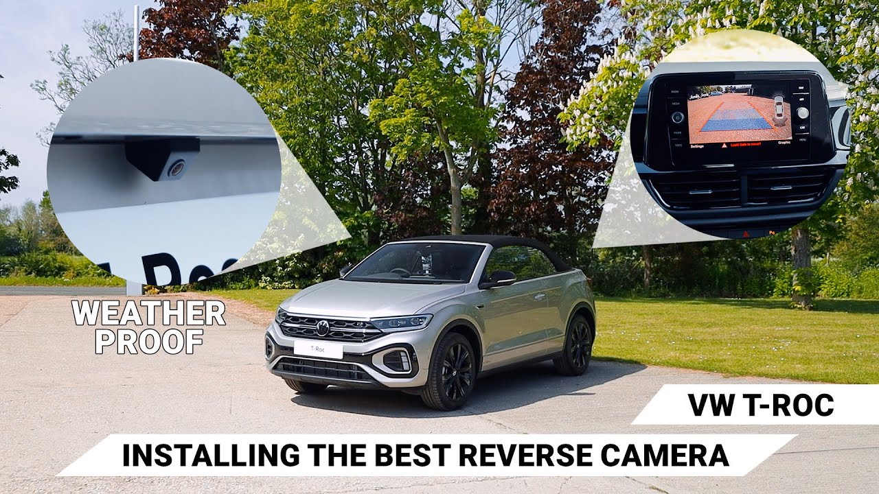 VW T- Roc - Reverse Camera Retrofit - YouTube