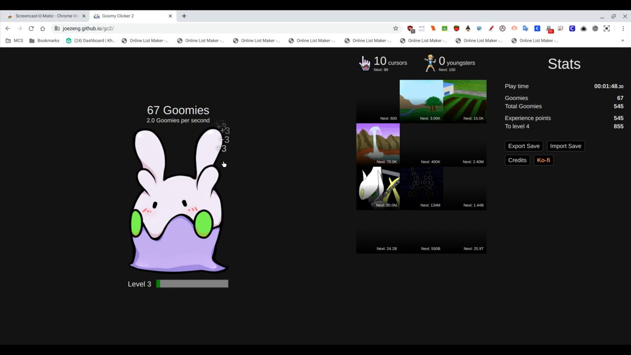 Goomy Clicker 2 [Part 1] - YouTube