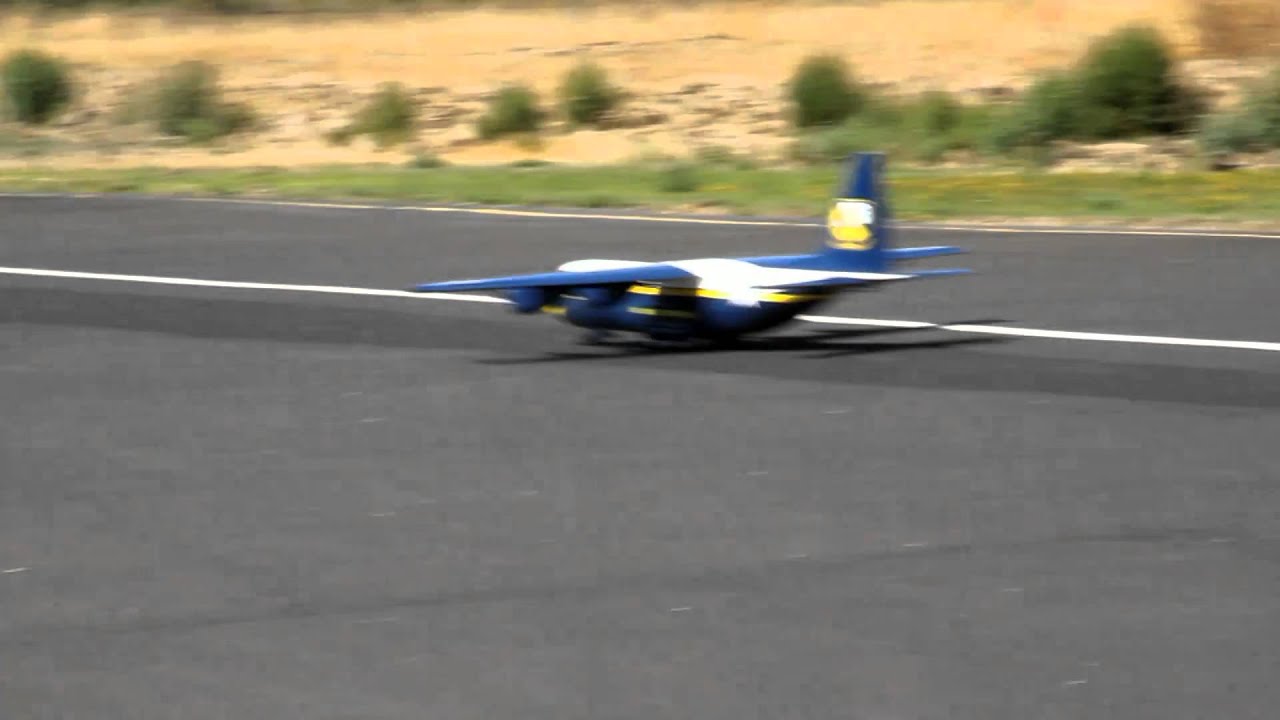 RC Blue Angels Fat Albert II - YouTube