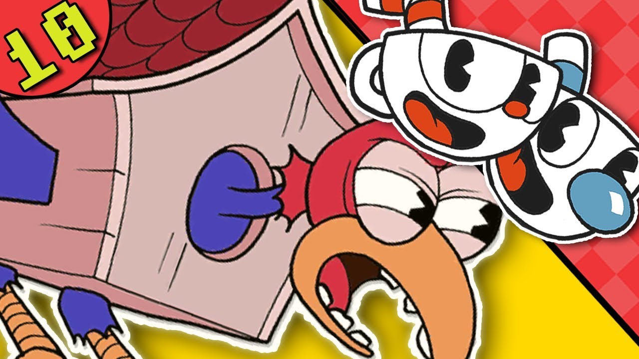 Wally Warbles In Aviary Action! | Lets Play Cuphead Gameplay Coop ...
