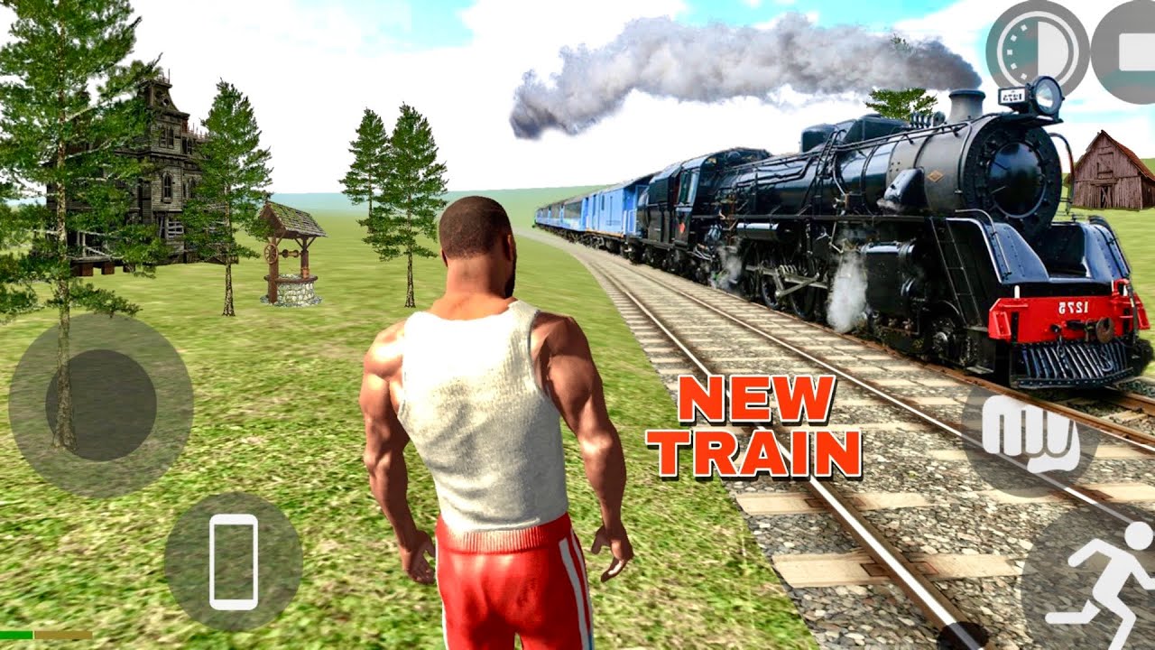 Indian Bikes Driving 3d - New Gadar Train - Train crash 💥 - YouTube