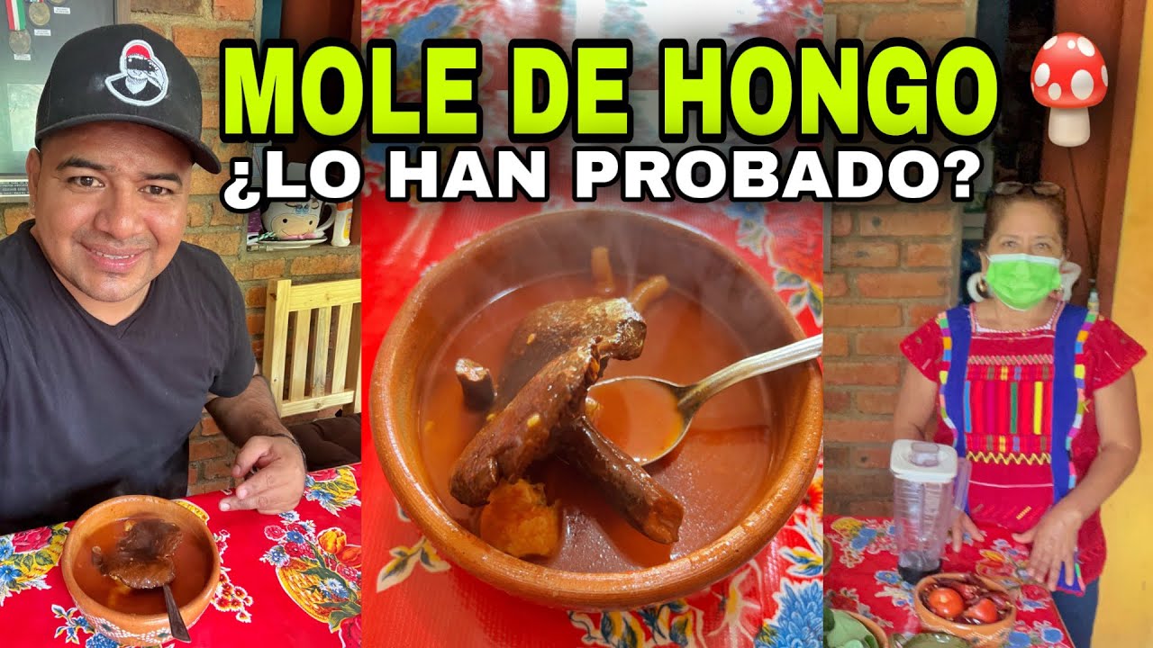 MOLE DE HONGOS 🍄/ ¿Lo han Probado? - YouTube