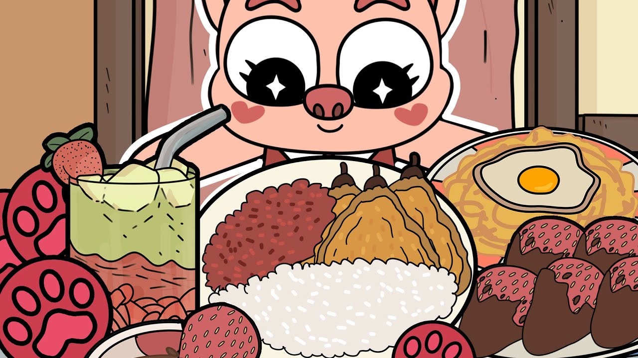 Comfort Food (ASMR ANIMATION COMPILATION #1) - YouTube