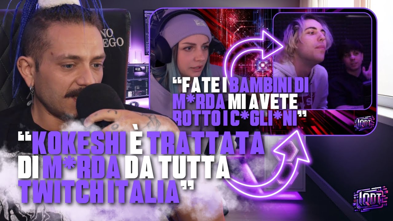 IL CERBERO PODCAST FA UNA RIFLESSIONE SUL BRUTTO TRATTAMENTO RICEVUTO DA KOKESHI IN LIVE DA ...