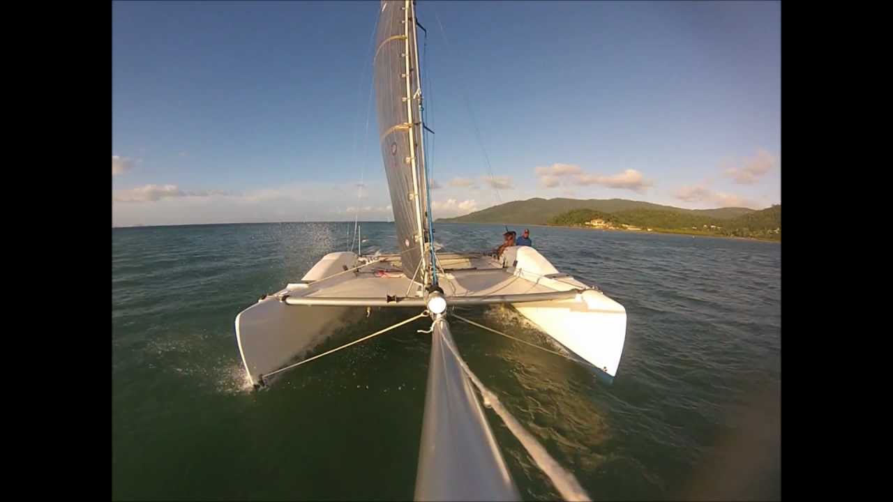 Rum Raider catamaran - YouTube