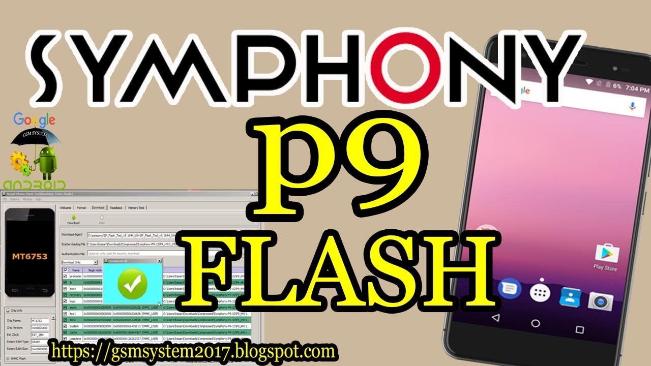 Symphony P9 Flash - YouTube