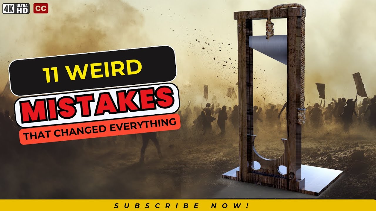 11 Weird and Idiot Mistakes that changed the Course of History | Fun ...
