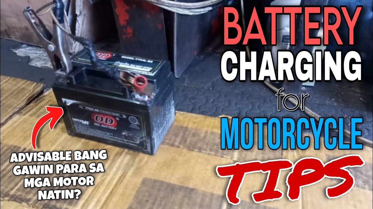 Tips sa pagchacharge ng battery para sa Motor | Honda Beat FI V2 - YouTube