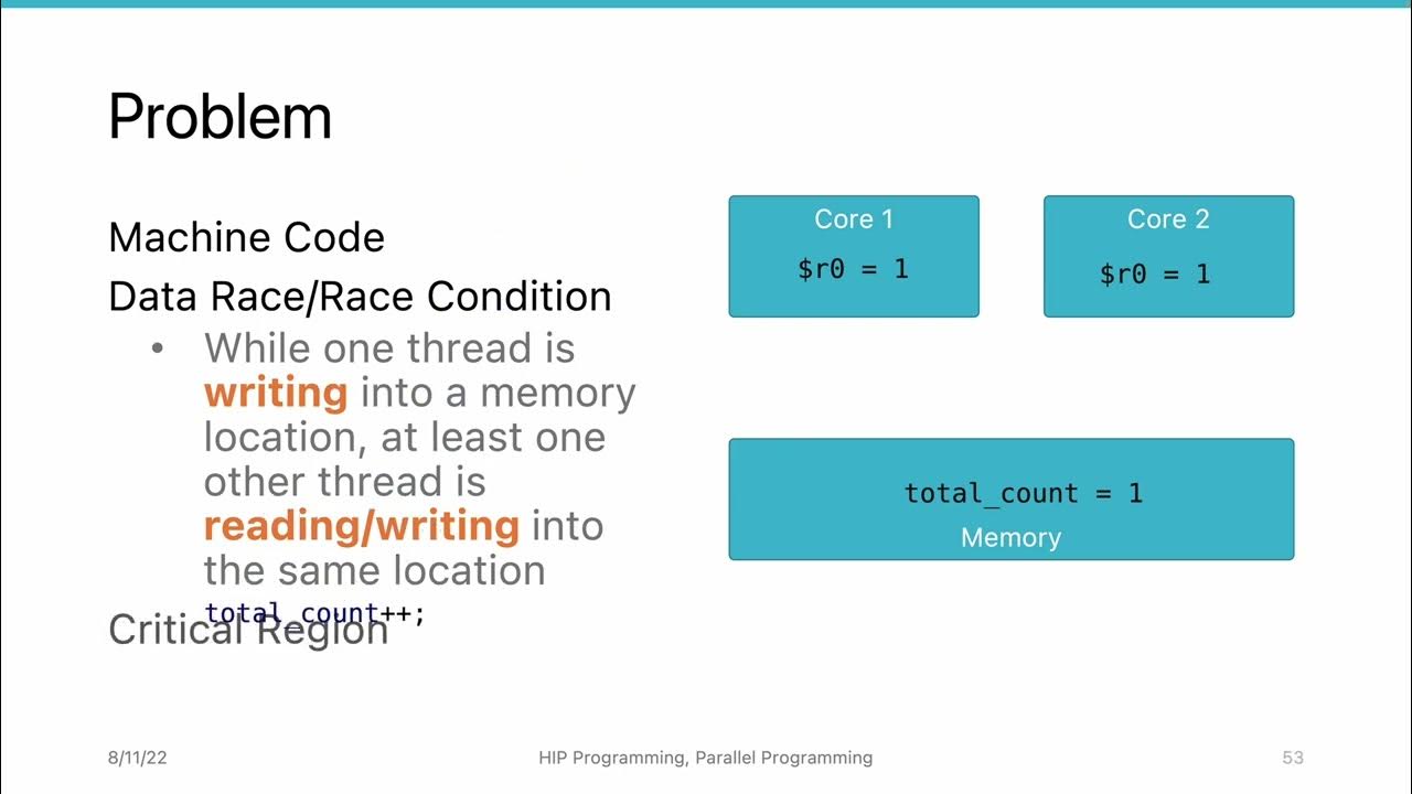 Amd Hip Tutorial 2 4 Synchronizing Pthreads Youtube
