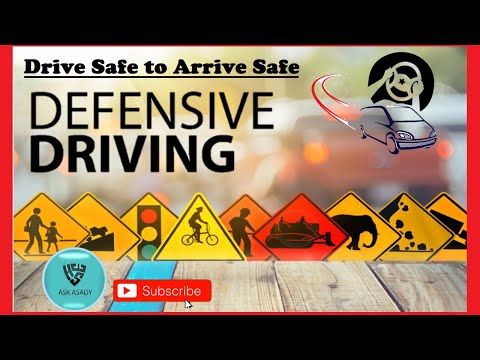 Drive Safe to Arrive Safe - Defensive Driving - YouTube