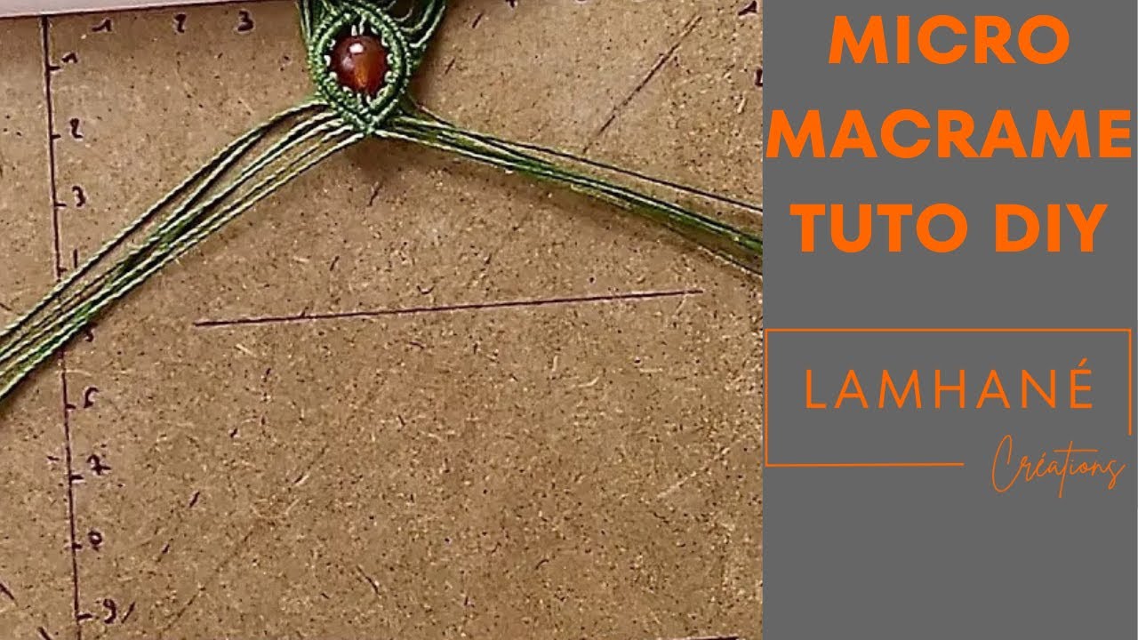 Tuto Micro-Macramé DIY : Technique 06 "Le Sertissage de Perle en Double ...