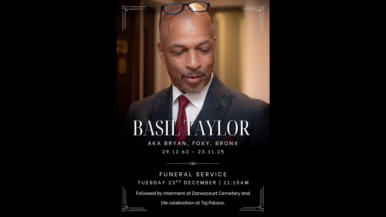 THE FUNERAL OF BASIL TAYLOR - YouTube