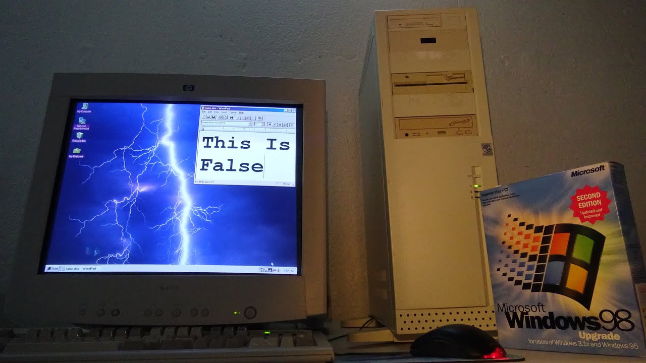 Building a REAL Windows 98 computer... - YouTube