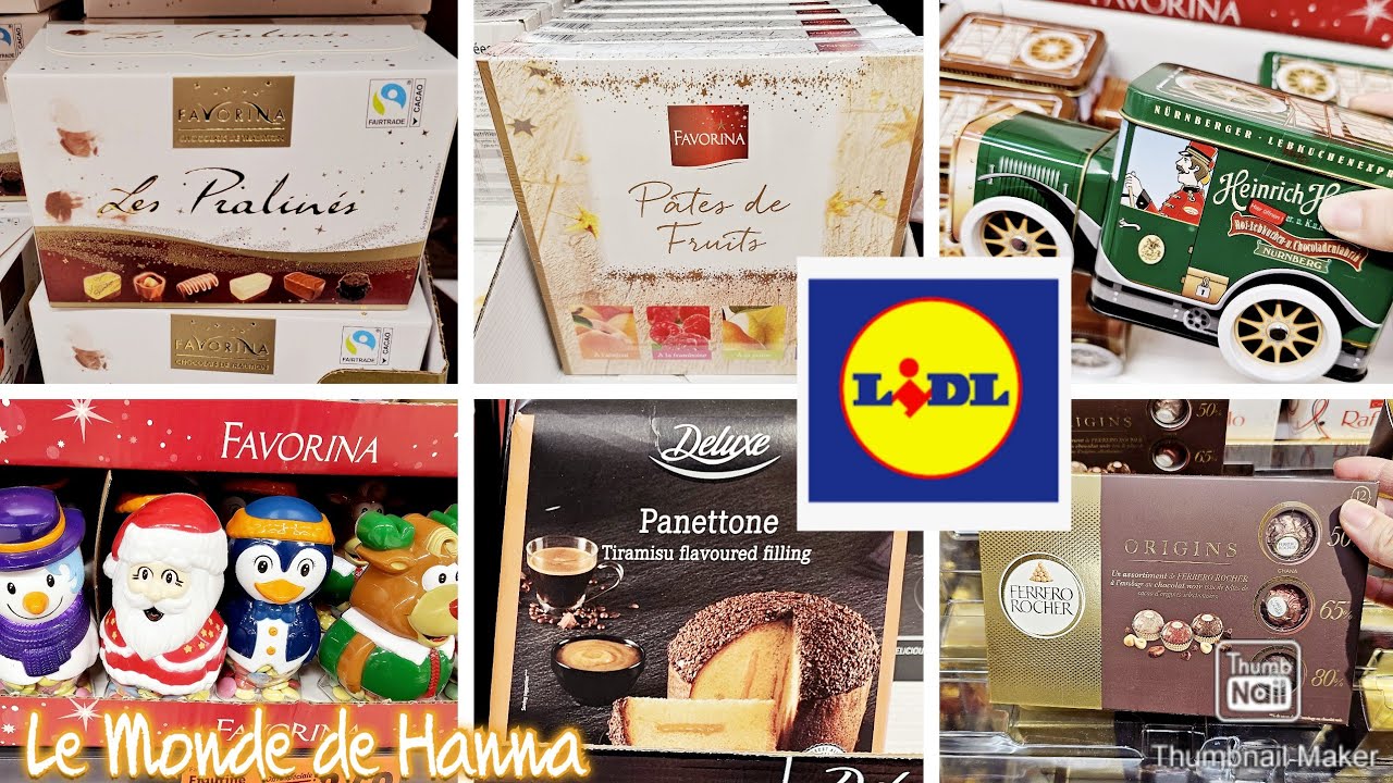 LIDL FRANCE ARRIVAGE 21-11 SPÉCIALE CHOCOLAT 🍫 FÊTES - YouTube