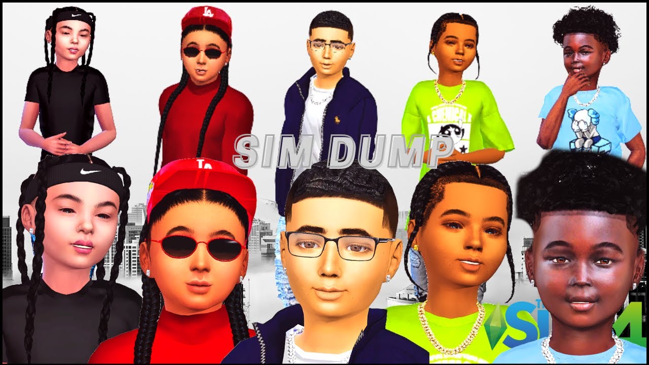 [Patreon] Male Child Sim Dump | CC Folder and Sim Download || SIMS 4 ...