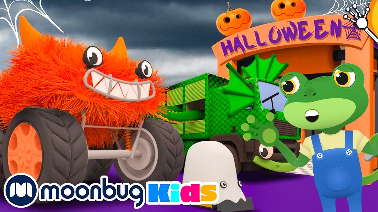 Gecko's Halloween Special | Gecko's Garage | Moonbug Kids - Art for ...
