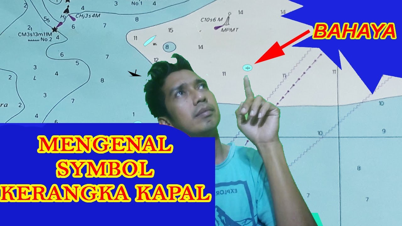 SIMBOL PETA LAUT-KERANGKA KAPAL - YouTube