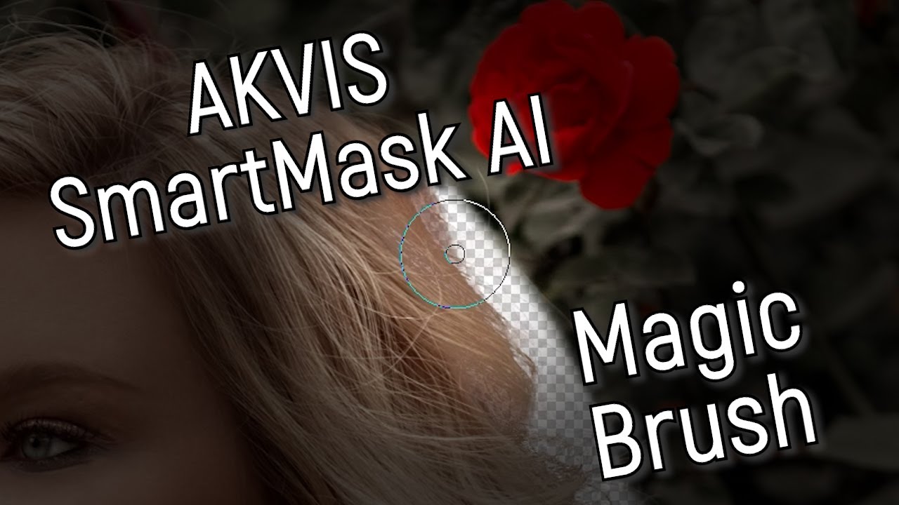 Magic Brush in in AKVIS SmartMask AI - YouTube