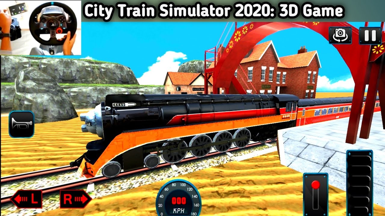 City Train Simulator 2020 | City Train Game 3D #1 | YT Gamerz - YouTube