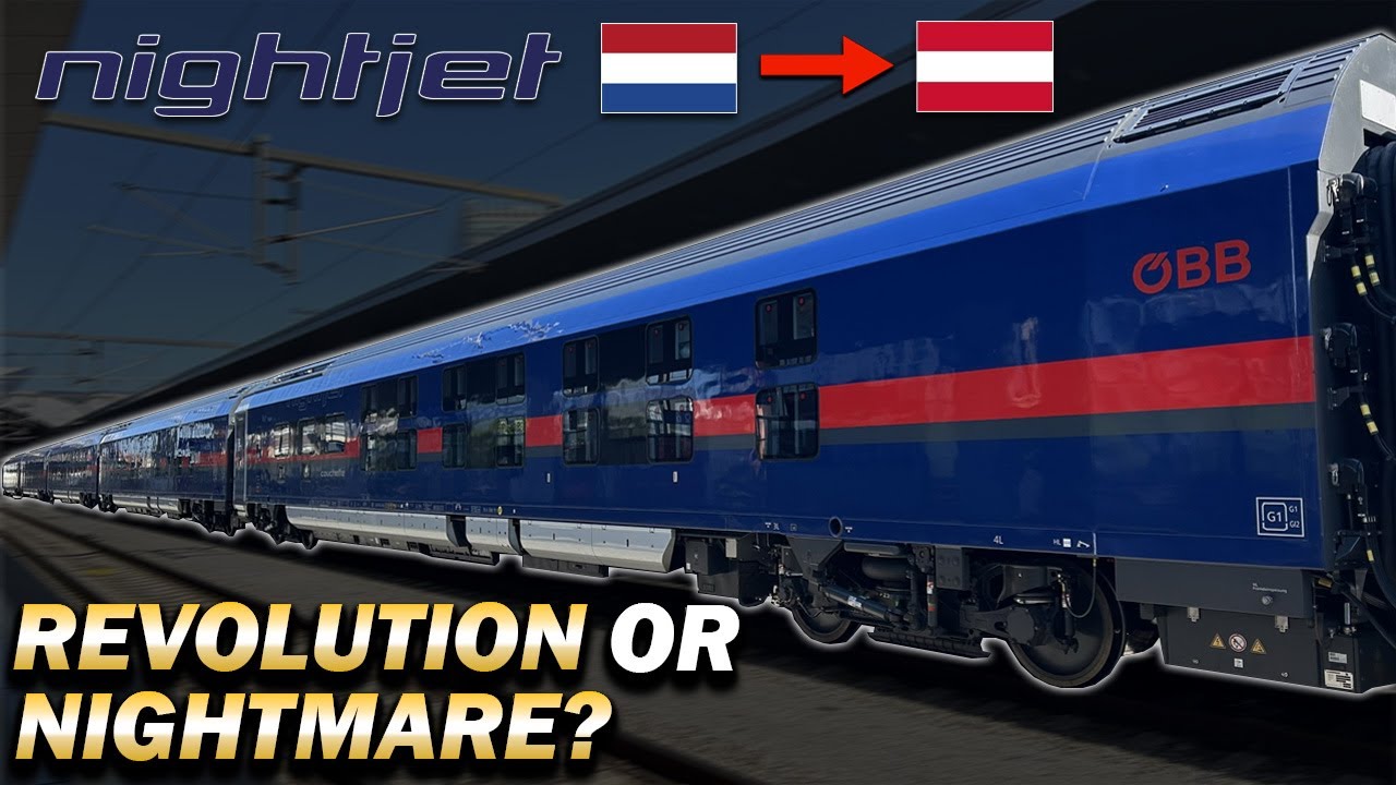 14 HOURS from Amsterdam to Vienna on Europe's NEW Capsule Hotel Sleeper ...