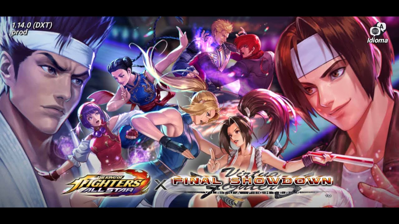 KOFAS X Virtual Fighter 5 Final Showdown | KOFAS gameplay - YouTube