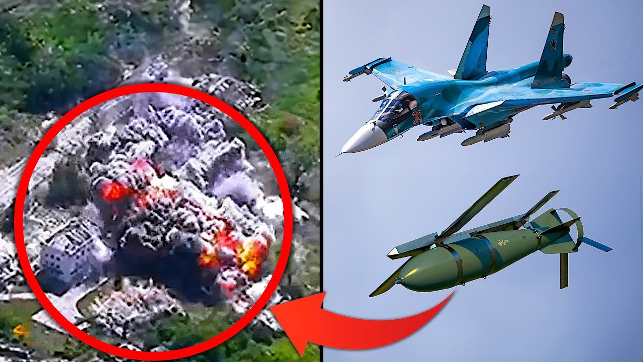 FAB-3000 - La Nueva Súper Bomba Planeadora Rusa Lanzada en Ucrania ...