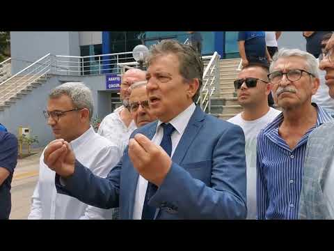 Edremit Belediye Başkanı makam odasında darp edildi. Başkan Arslan Emniyet çıkışında olayı anlattı