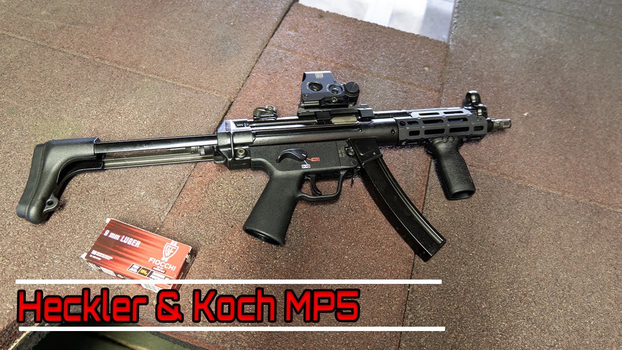 Heckler & Koch SP5 HK MP5 9X19 - YouTube
