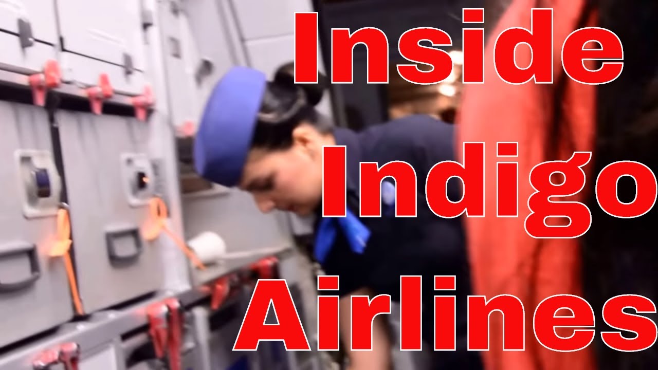Inside Indigo Airlines in Delhi - YouTube