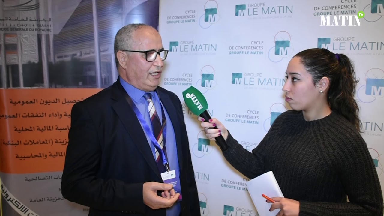 Cycle de conférences Groupe Le Matin : Hamid Ben Hamdouch,trésorier ...