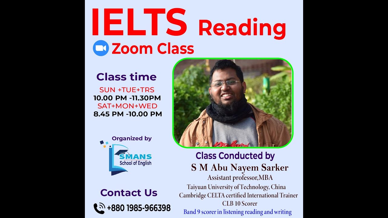 IELTS Reading Master Class 01: Cambridge 17 Test 01 Passage 01 by S M ...