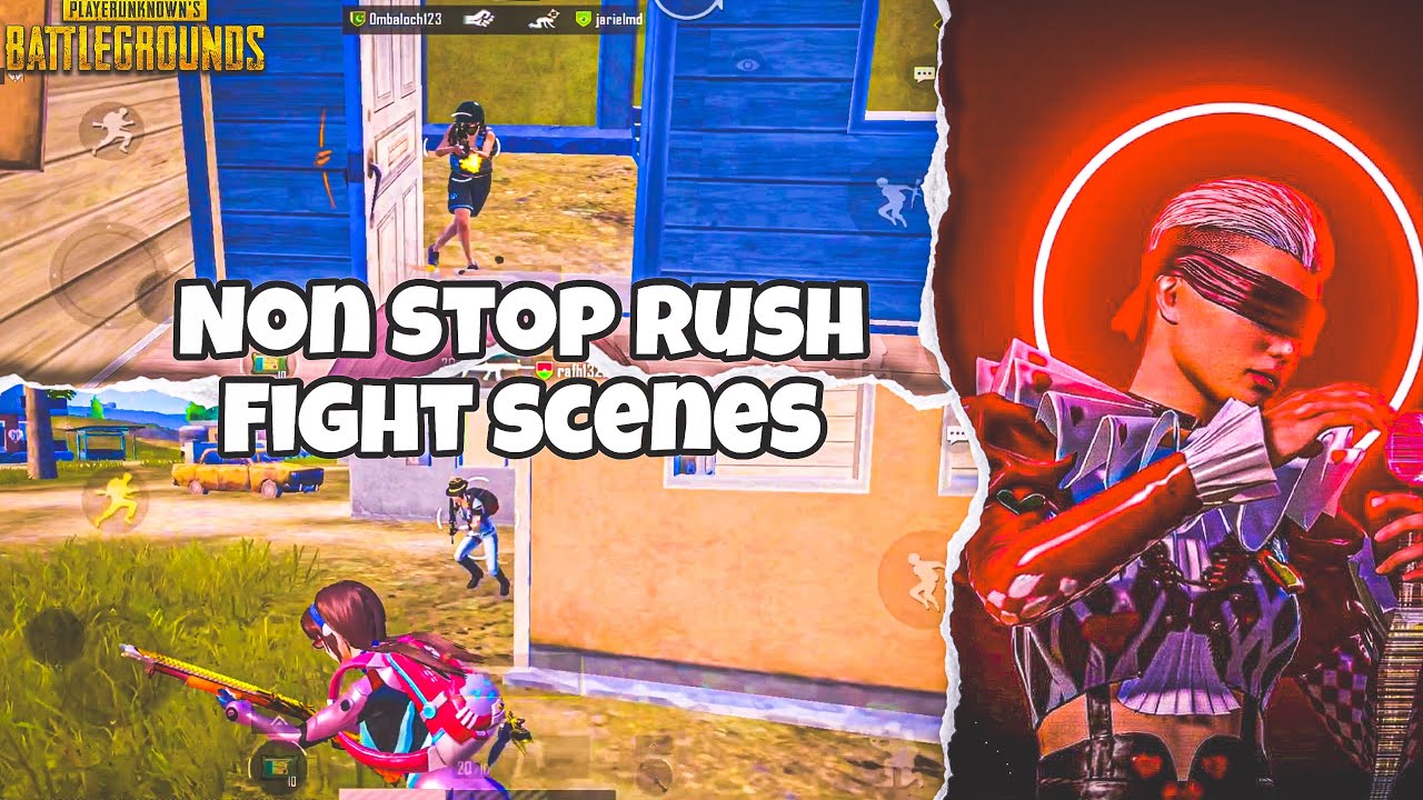 Pubg Non-Stop Rush Fight Scenes | Sharp Aquos R5 Pubg Gameplay - YouTube