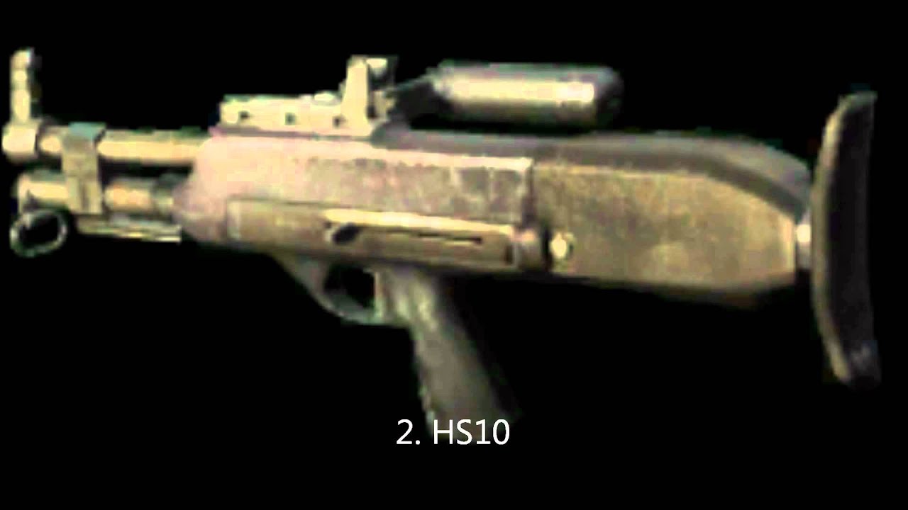 Top 4 Shotguns in Call of Duty Black Ops - YouTube