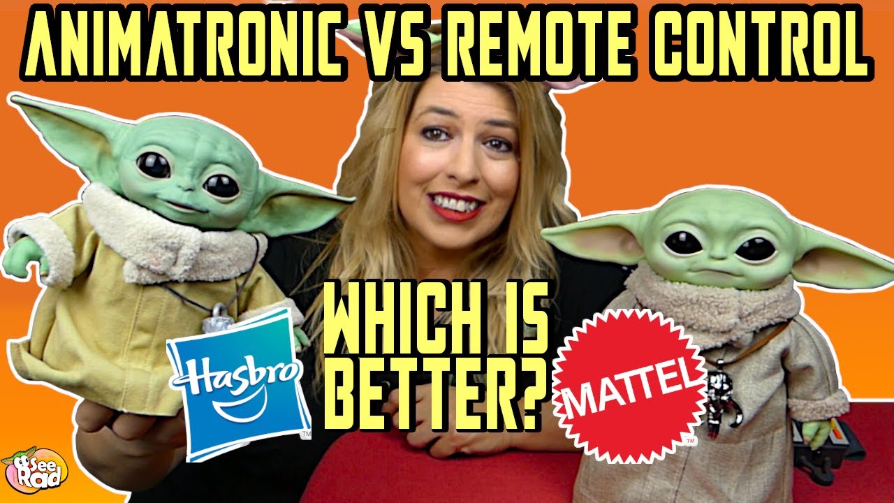 Hasbro Animatronic VS Mattel Remote Control Real Moves - Which The ...