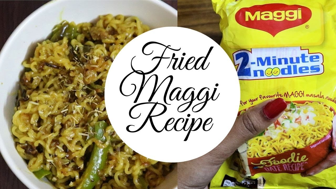Spicy fried maggi |Best way to have maggi - YouTube